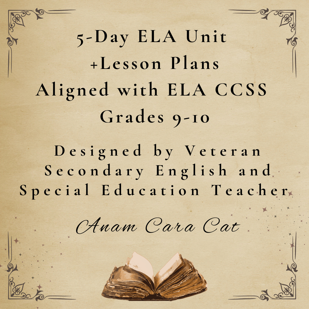 Lesson Plans for "The Lottery" by Shirley Jackson: Five Day Unit Plan ...