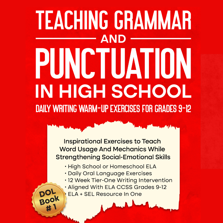 Grammar and Punctuation Lessons For High School Students | ELA + Socia ...