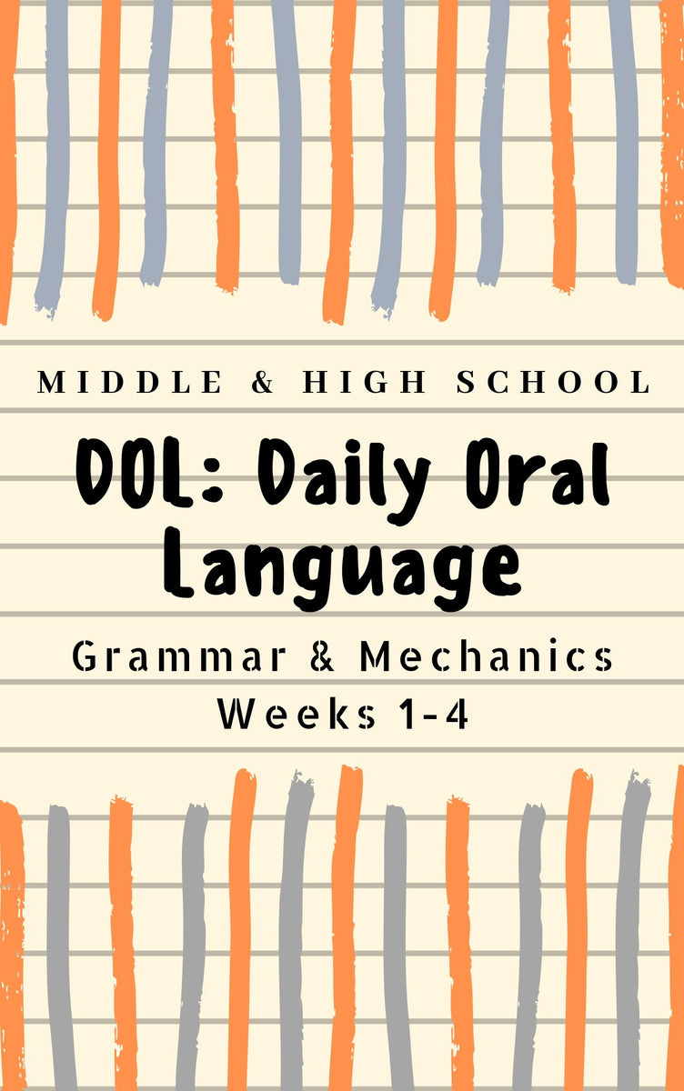 DOL : Grammar and Mechanics Bell-Ringers | Warm-Ups | Secondary | High ...