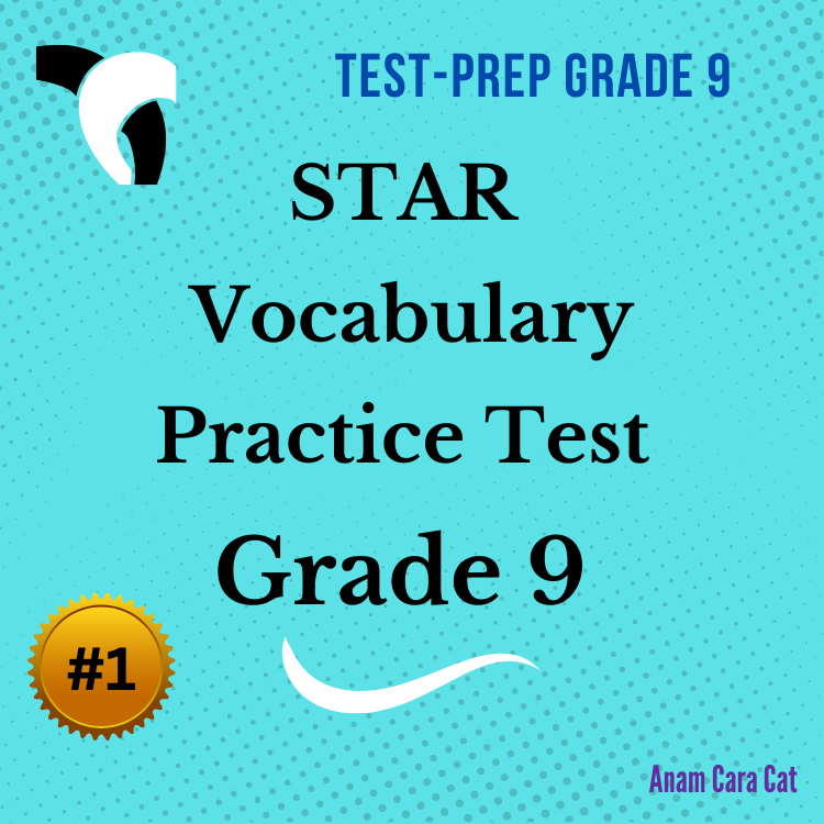 STAR Vocabulary Practice Test Prep Grade 9 : Reading Literacy Test Pre ...
